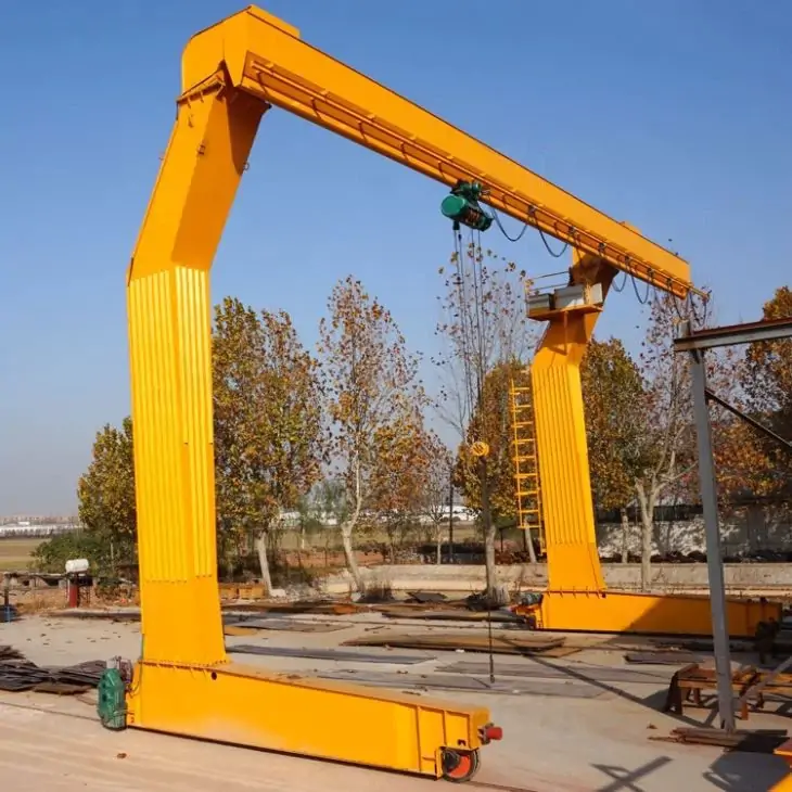 Single Beam L Type Gantry Crane - Nucleon Crane